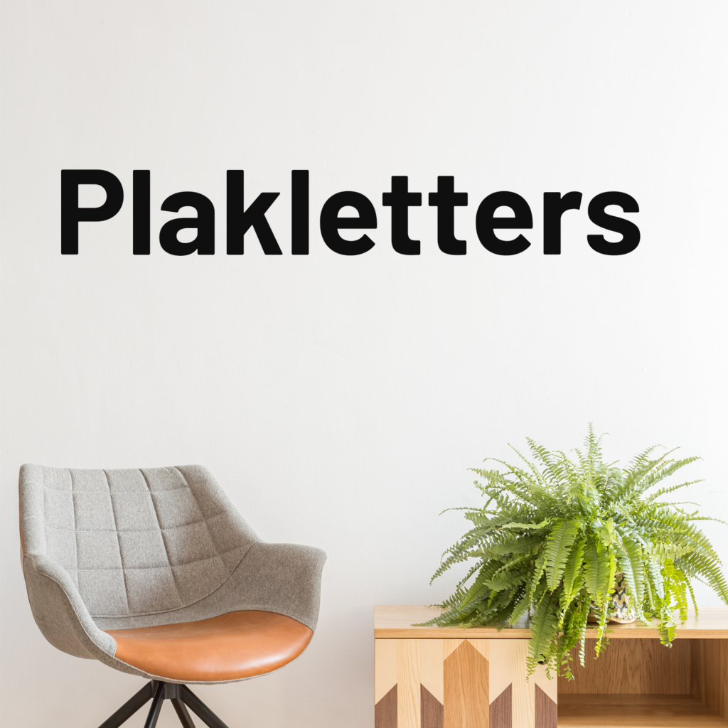 Plakletters Kopen? Stickers v.a. 0,49 - Plakkers.nl