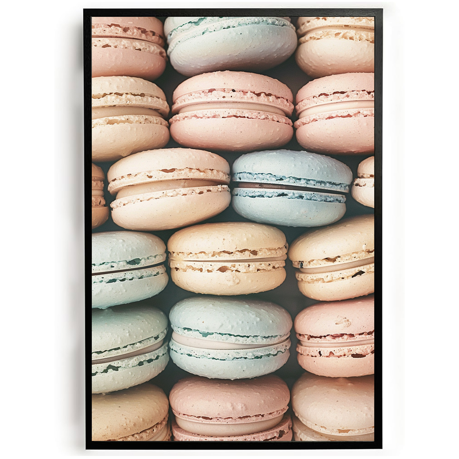 Poster macarons in verschillende kleuren Kopen? Posters v.a. 6,95